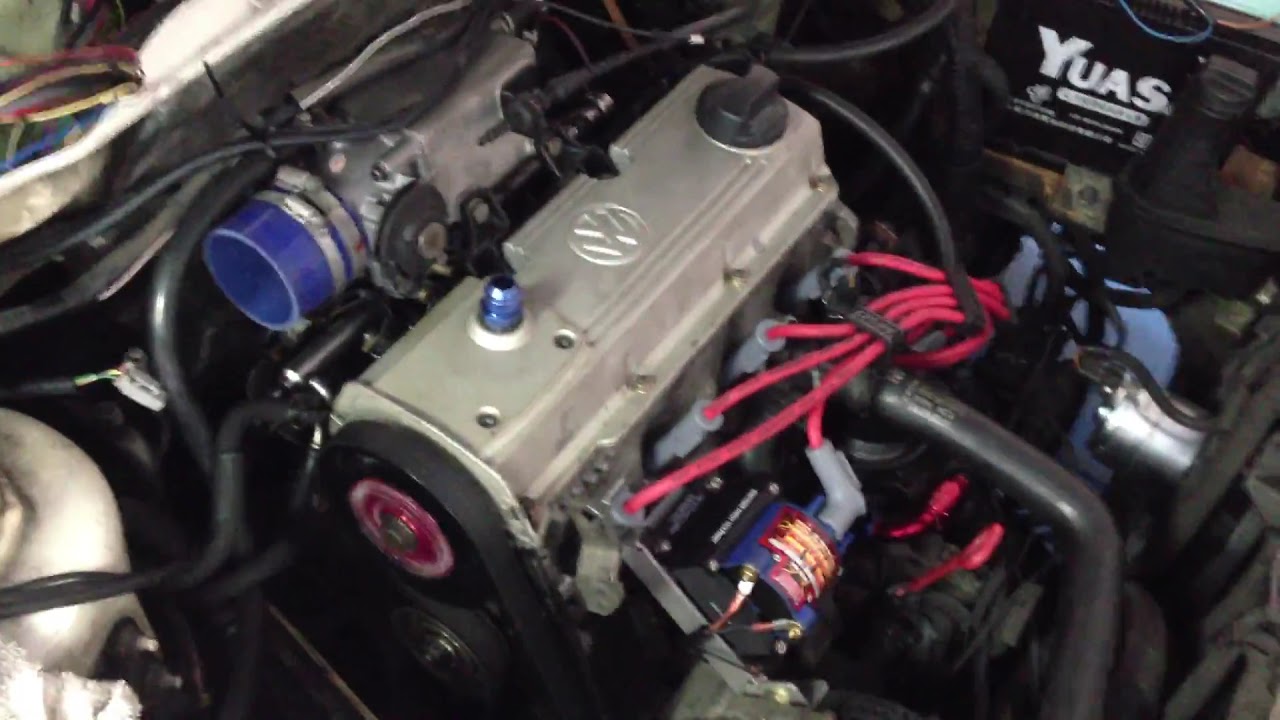 VW Golf MK3【 AGG Schrick 288 高角度 】ViPEC V44 全取代電腦 | Mwork - YouTube