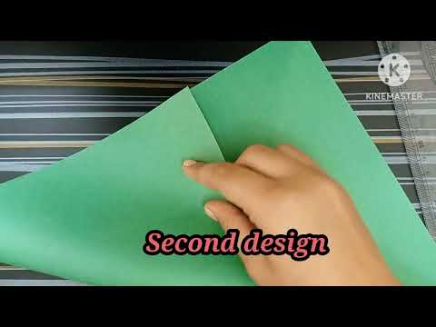 How to Make paper design kagaj se paper design kese banaye / please ...
