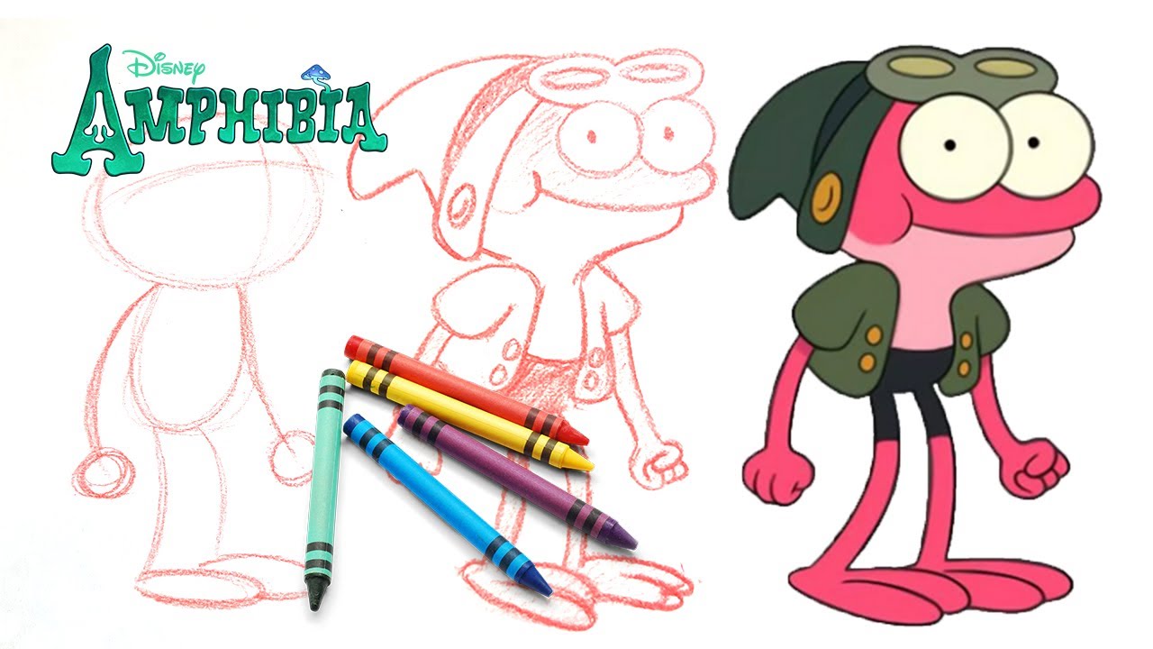 🐸 🖍 Tutorial como dibujar a SPRIG de Amphibia | Aprende paso a paso ...