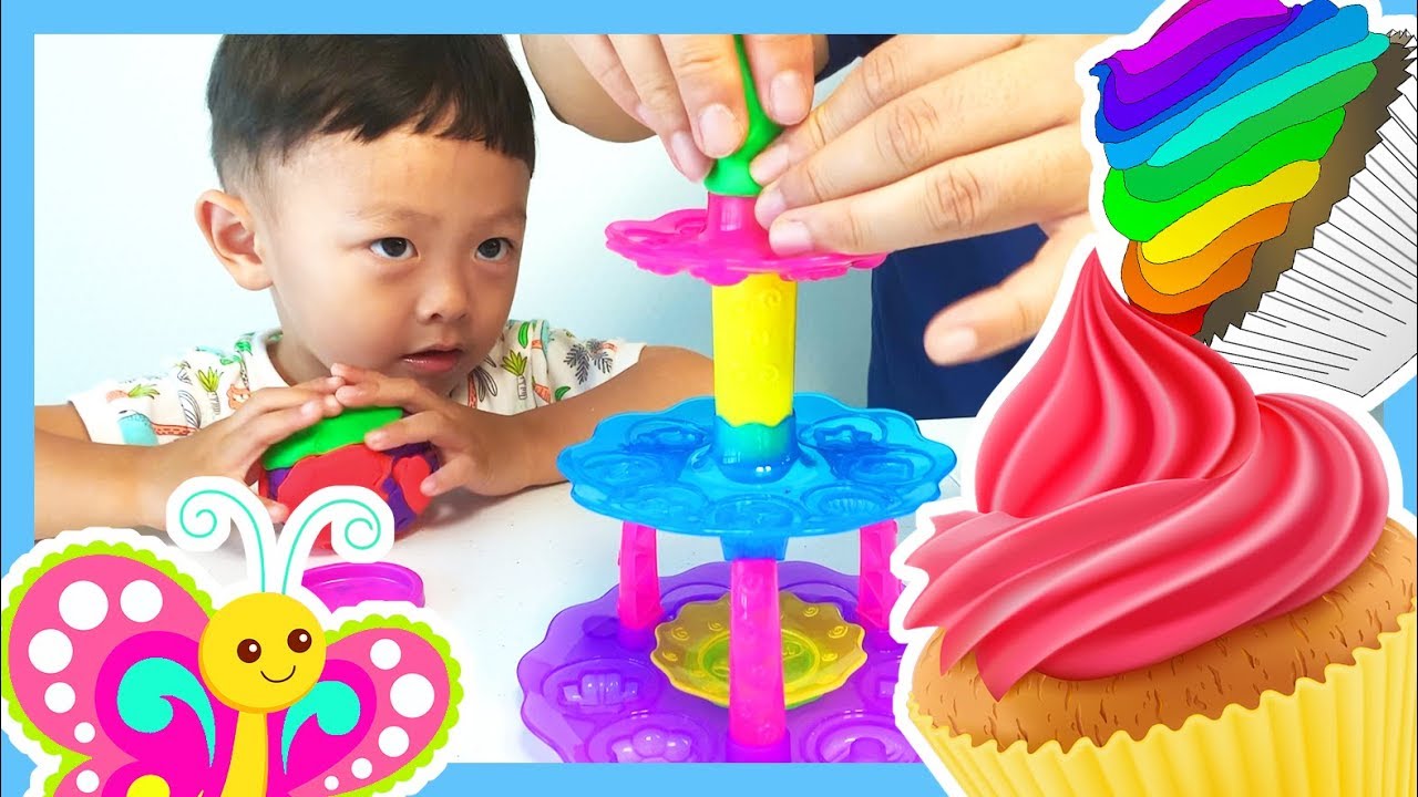 Play Doh cooking play 플레이 도우로 아이스크림 만들기 빵만들기 - YouTube