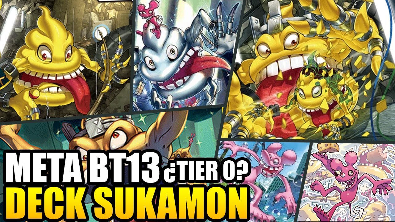 EL MEJOR DECK DEL META | SUKAMON DECK | DIGIMON TCG | BT13 | DECK ...