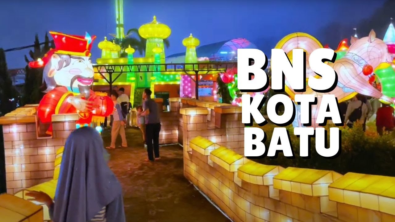 Wisata di BNS (Batu Night Spectacular) - YouTube