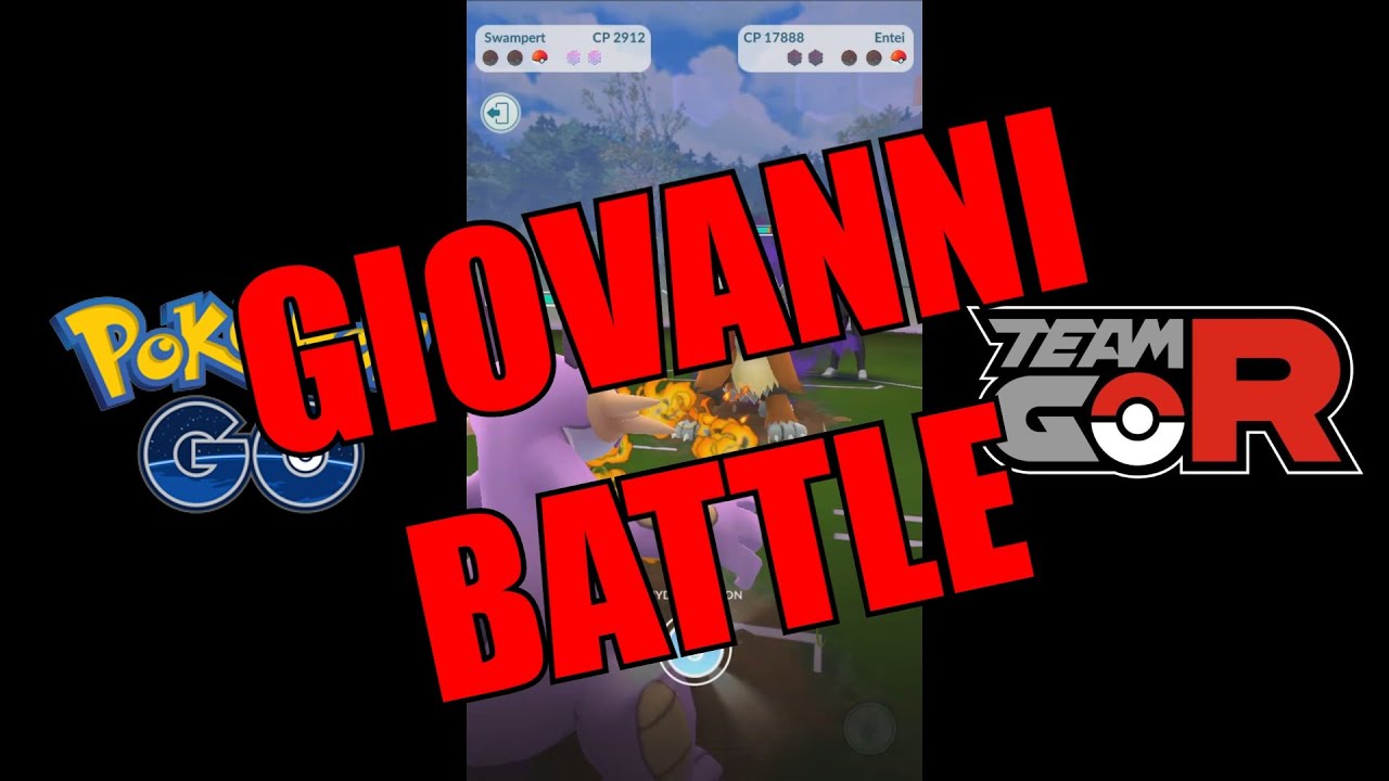 GIOVANNI - POKEMON GO - TEAM GO ROCKET BOSS BATTLE (MARCH 2020) - YouTube