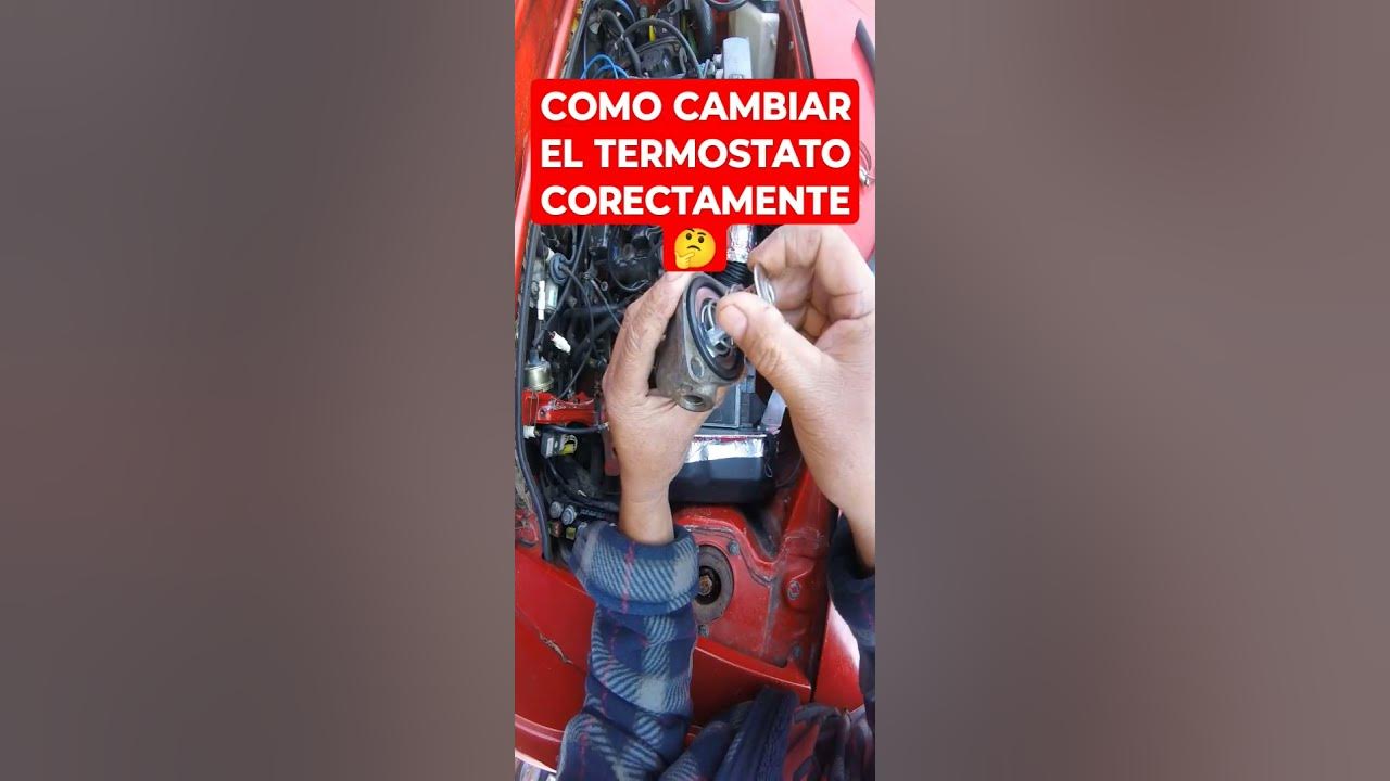COMO CAMBIAR EL TERMOSTATO FACIL Y RAPIDO #carros #termostato #tips - YouTube