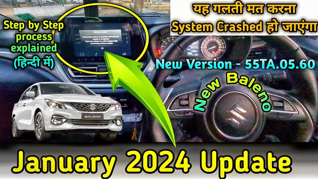 Baleno 2025 Infotainment System Update | Wireless Android Auto | Apple ...