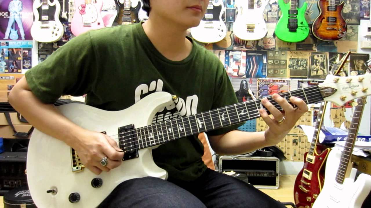 สอนการโซโล่กีตาร์ เทคนิค Pedal Note (สนใจเรียนกีตาร์ติดต่อ อ.โอ๋ 086 ...