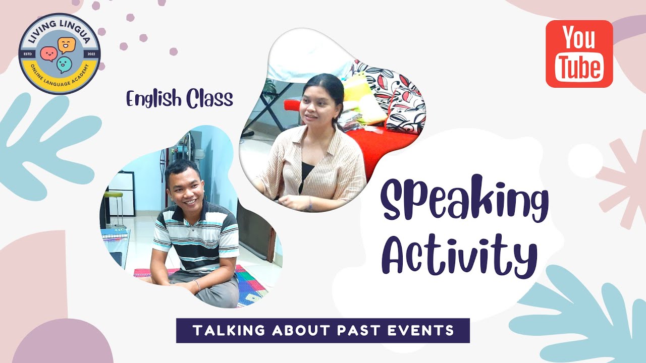 Speaking Activity: Talking about Past Events #english #englishlearning ...