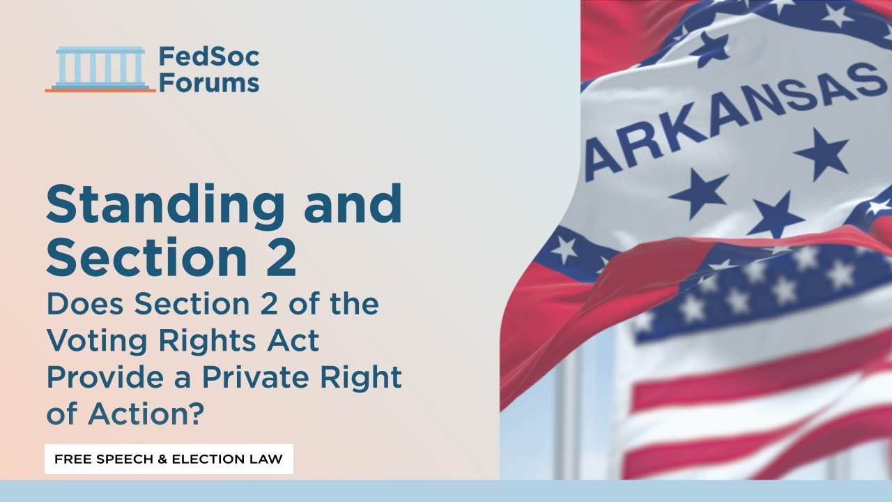 Standing and Section 2: Does Section 2 of the Voting Rights Act Provide ...