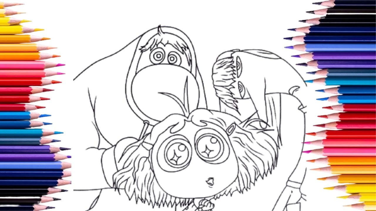 Inside Out 2 Coloring Book Compilation | Envy Embarrassment Ennui - YouTube