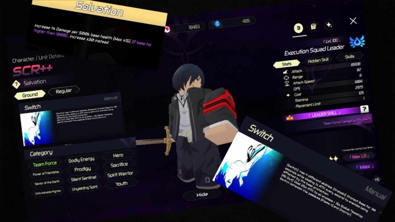 New Scr++ Execution Squad Leader Showcase In AWTD - YouTube