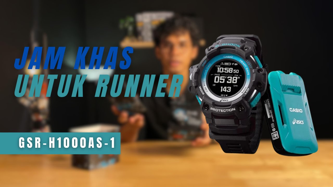 G-Shock Running khas untuk runner di luar sana | GSR-H1000AS-1 - YouTube