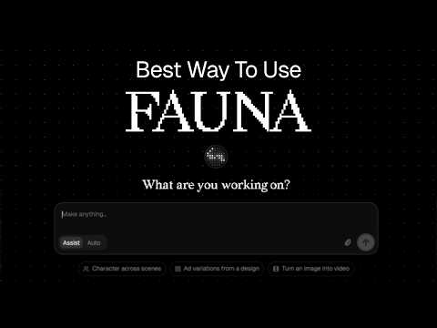 FAUNA Walkthrough | FLORA AI