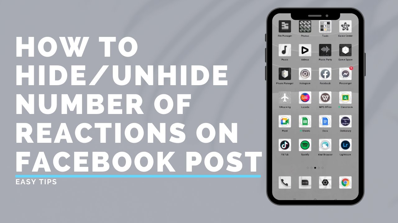 HOW TO HIDE UNHIDE NUMBER OF REACTIONS ON FACEBOOK POST YouTube how-to-hide-unhide-number-of-reactions-on-facebook-post-youtube