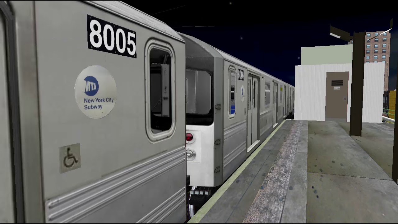 [OpenBVE] R110A 1 Train to South ferry leaving 242nd Street - YouTube