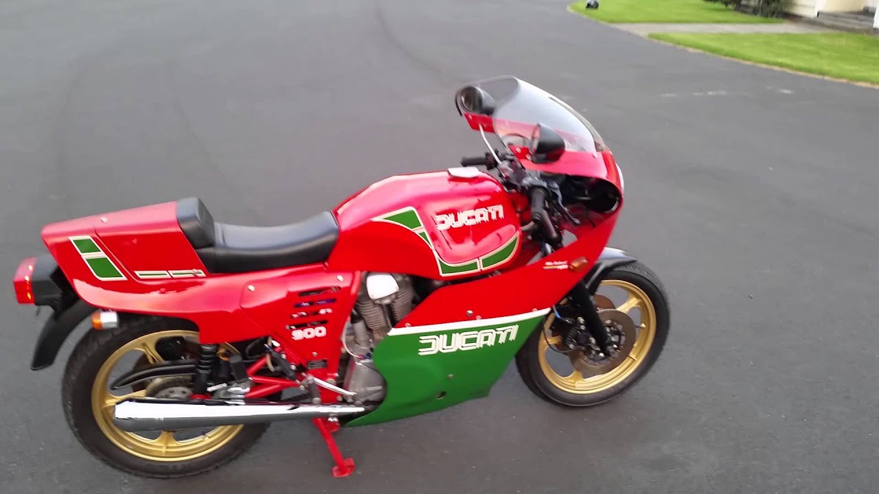 Ducati 900 Mike Hailwood Replica - YouTube