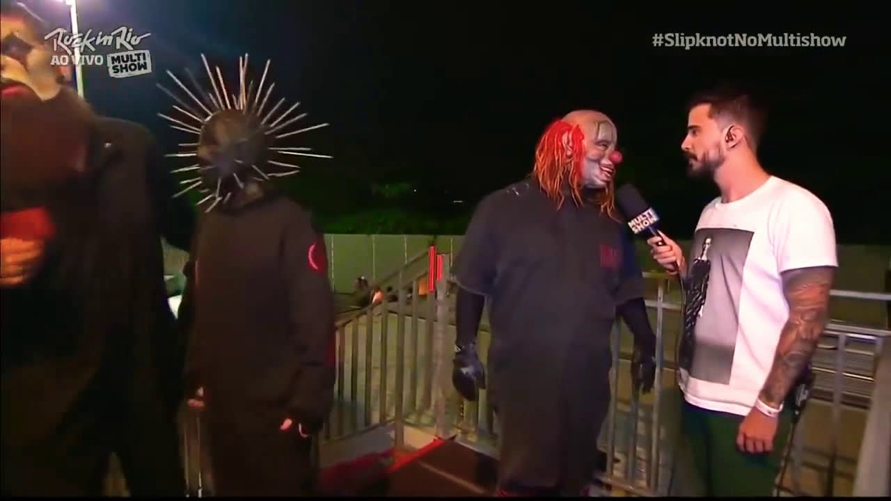 slipknot funny moment ever - YouTube