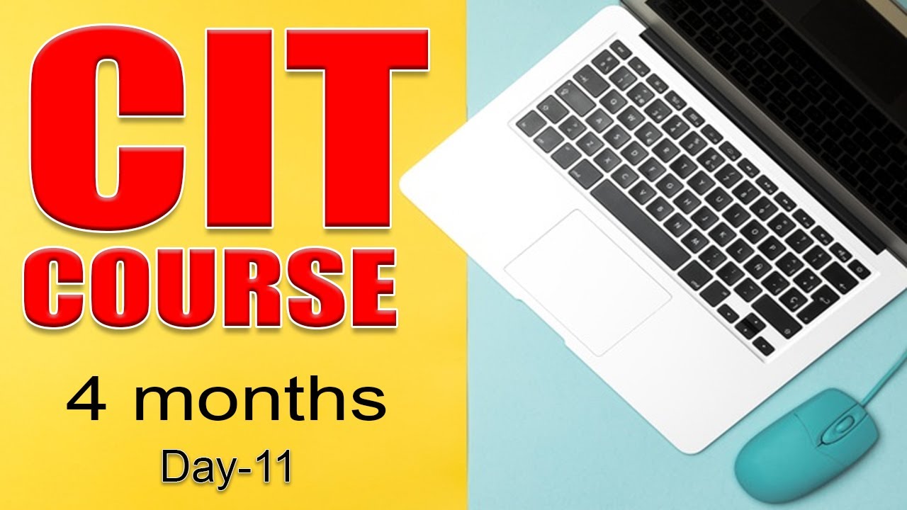 CIT Complete Course - How to create certificate in Microsoft Word ...