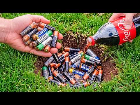 Bir deliğe pil ve kola koyun! Sonuçlara şaşıracaksınız! 😱 | Yaratıcı İcat