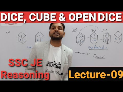 Dice, Cube and Open dice Questions | Reasoning SSCJE/SSC | Most Important Questions | Lecture-9 ...