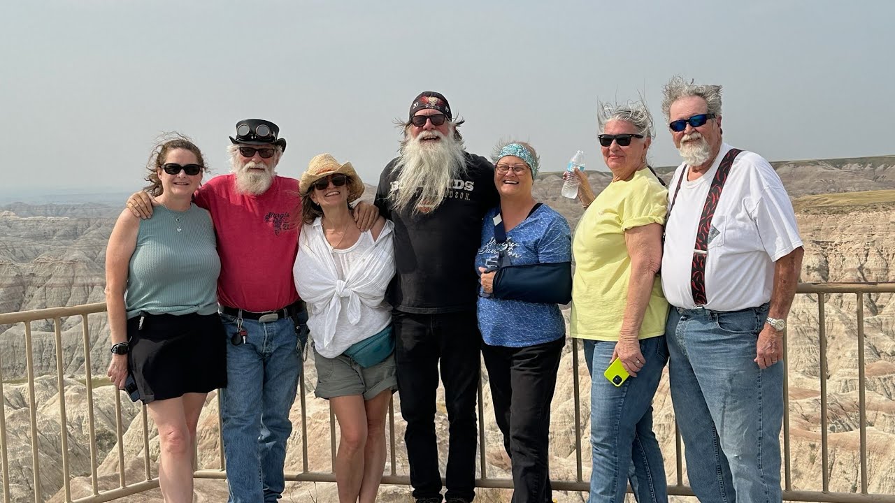 Burns Basin Lookout Badlands State Park #1874 - YouTube