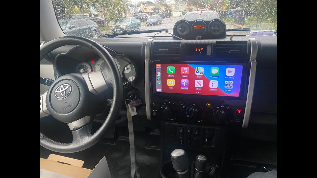 Belsee Install Toyota FJ Cruiser 12.3" Screen Android Auto Head Unit ...
