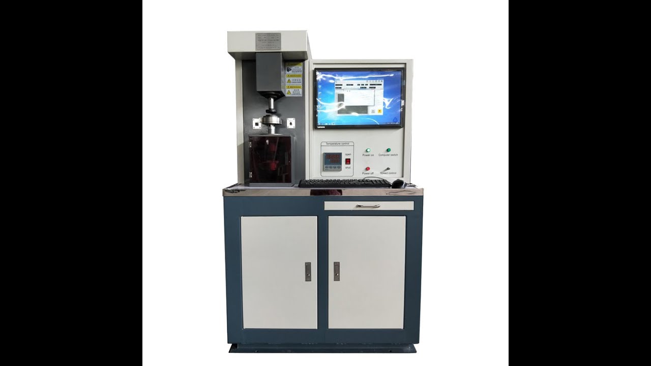 How To Do ASTM D 2783 With Four Ball Wear Testing Machine - YouTube