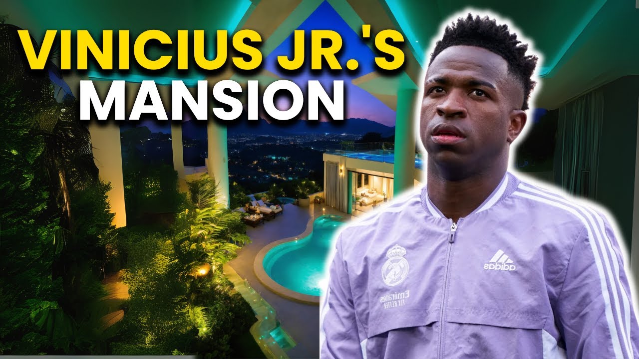 THIS IS THE LUXURIOUS MANSION OF REAL MADRID STAR VINICIUS JR - YouTube