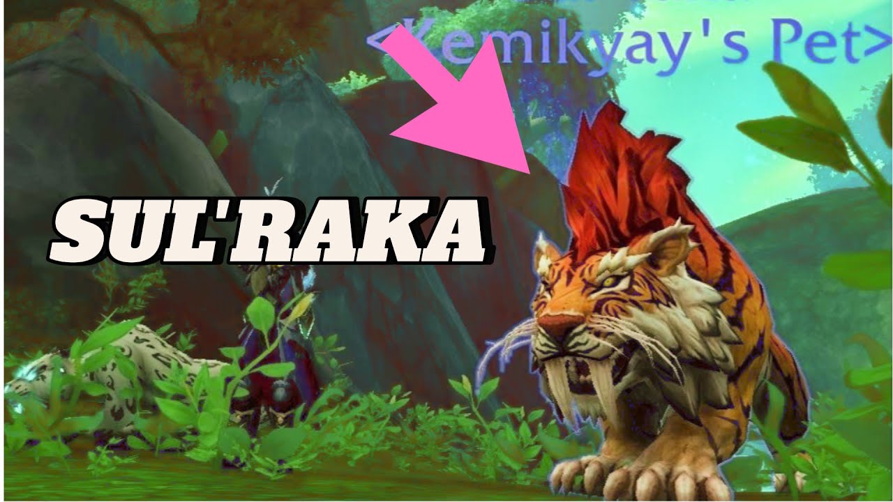 Track & Tame Sul'raka | World of Warcraft 10.2+ - YouTube