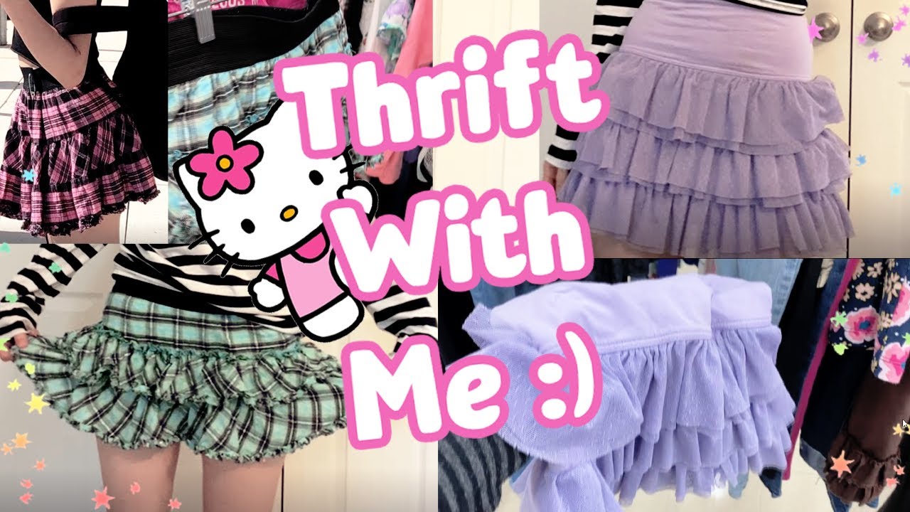Thrift With Me - Egirl / Alt / Scene / Emo Secondhand Fashion Haul 2021 ...