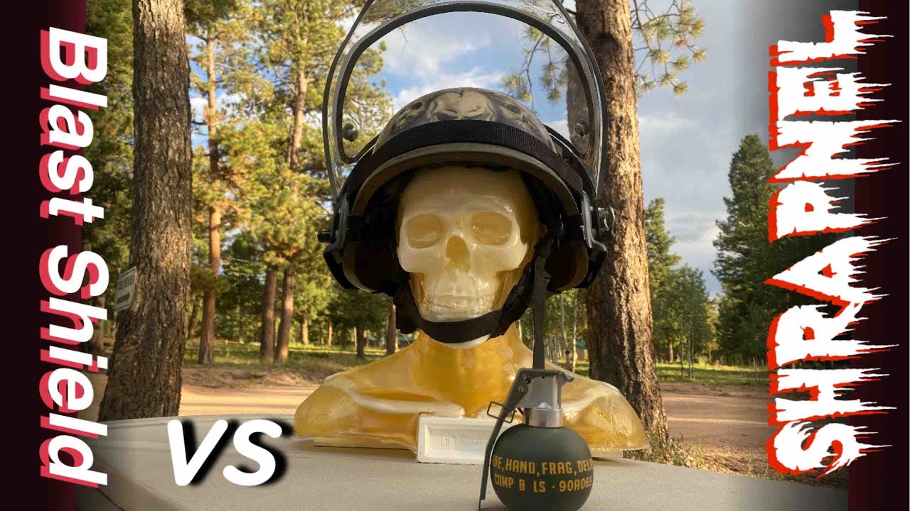 EOD Blast Shield Vs Shrapnel - YouTube