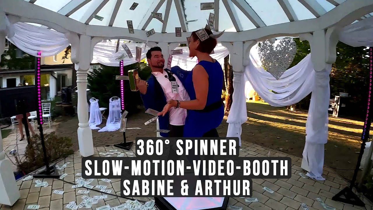 360° Spinner SlowMotion Videobox als Highlight für euer Event, inkl ...