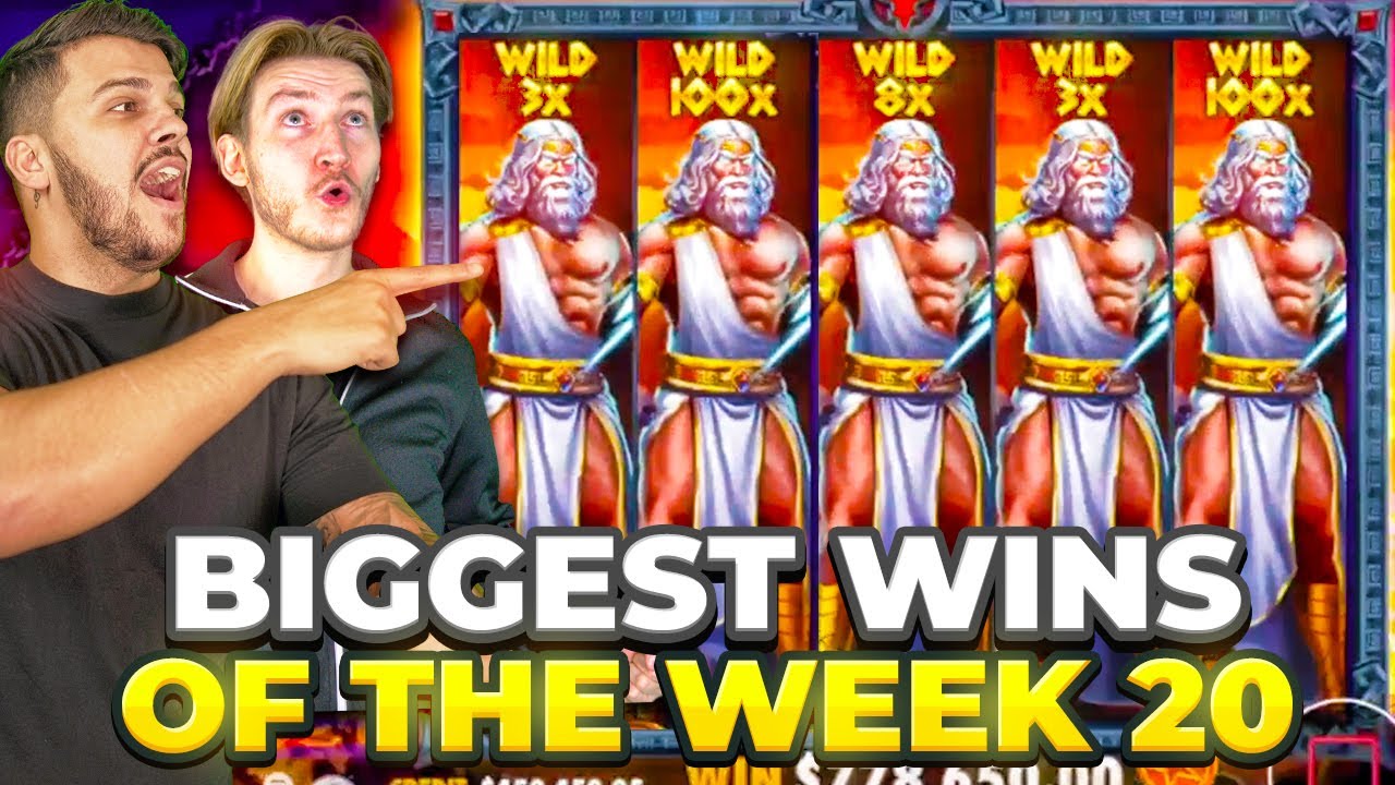 ZEUS VS HADES - NEW SLOT IS INSANE!!! Biggest wins of the week 20 - YouTube