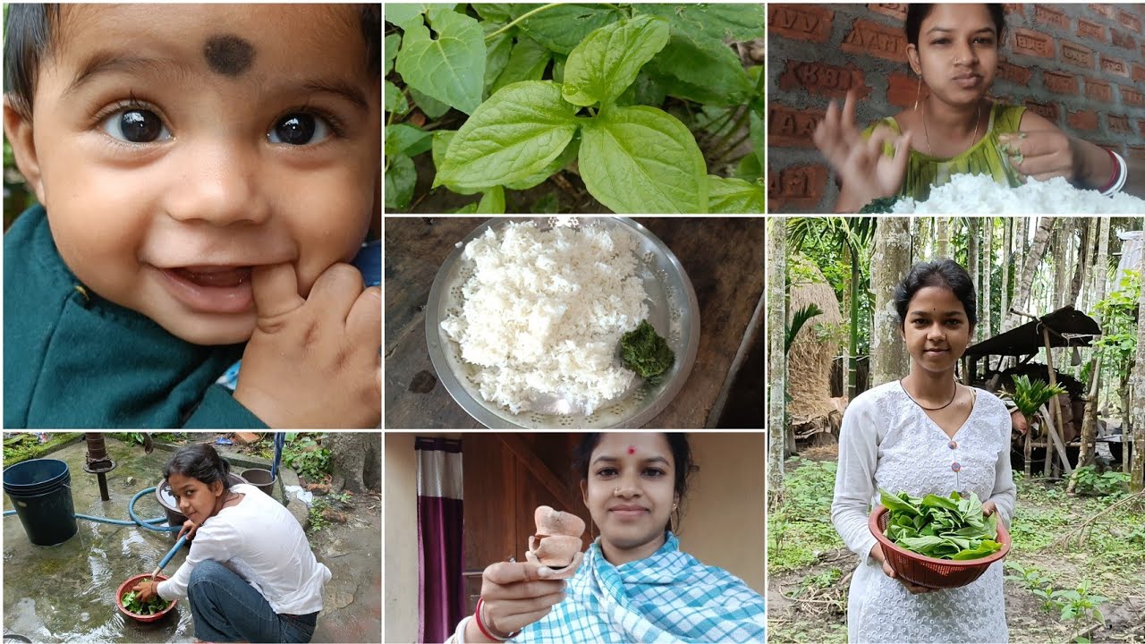 KHARKOL PATA BATA RECIPE |Village famous natural kharkol pata collect ...