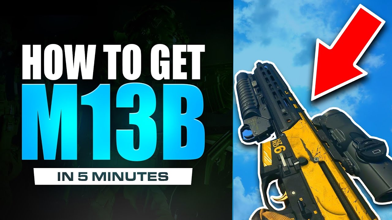 HOW TO Get The M13B In UNDER 5 Minutes Solo or With A Friend! New Easy ...