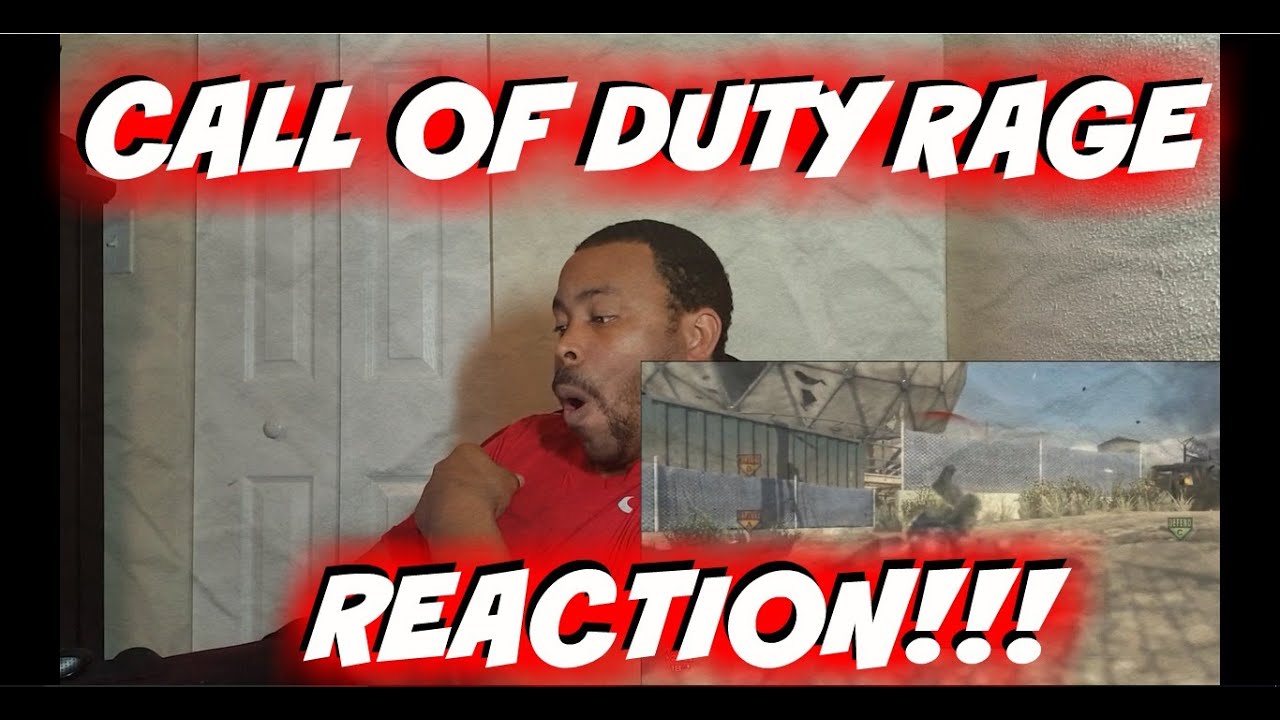 Call Of Duty Rage Video REACTION!!! - YouTube