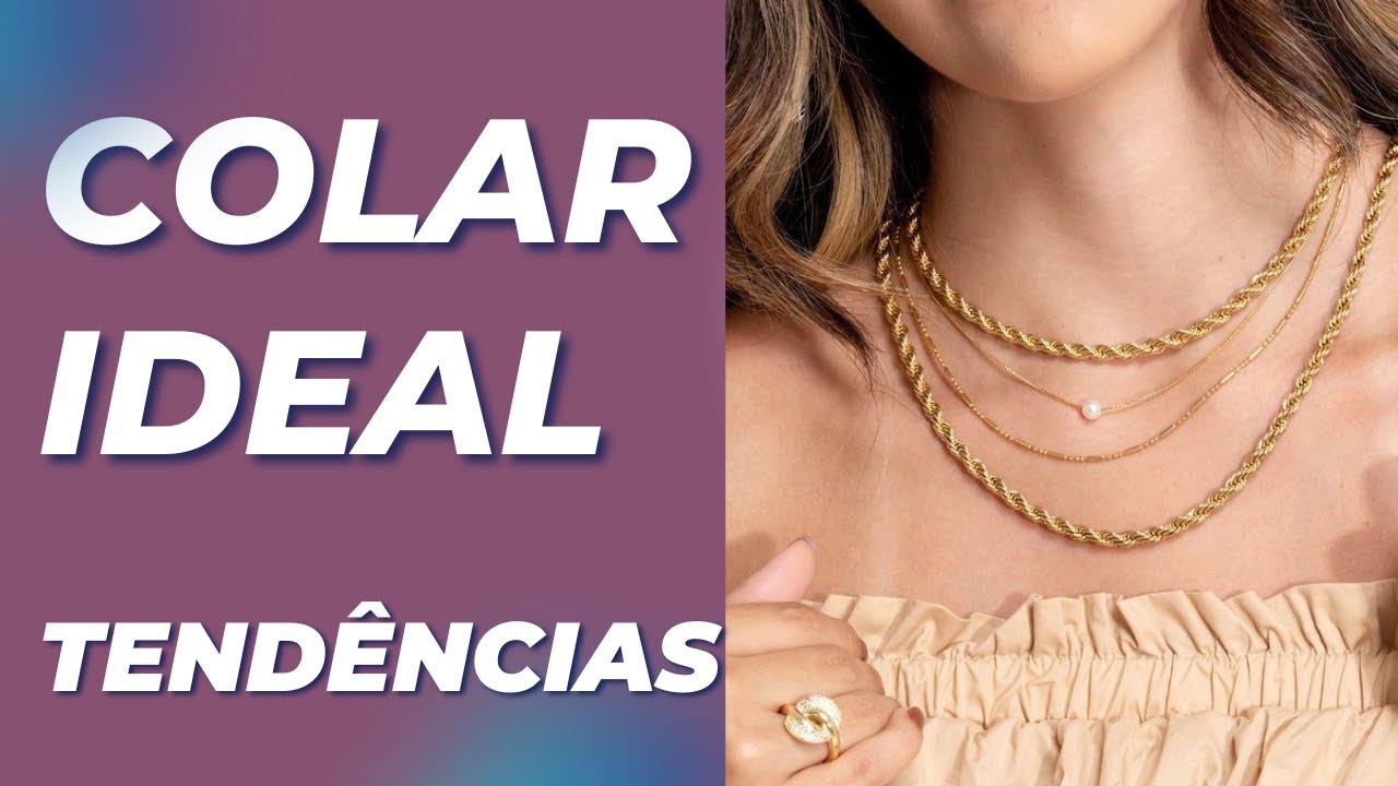 QUAL O COLAR IDEAL PARA CADA TIPO DE DECOTE? DESCUBRA AGORA! - YouTube