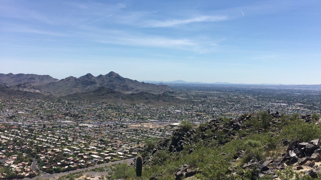 Outstanding view of Phoenix, AZ from the top - YouTube