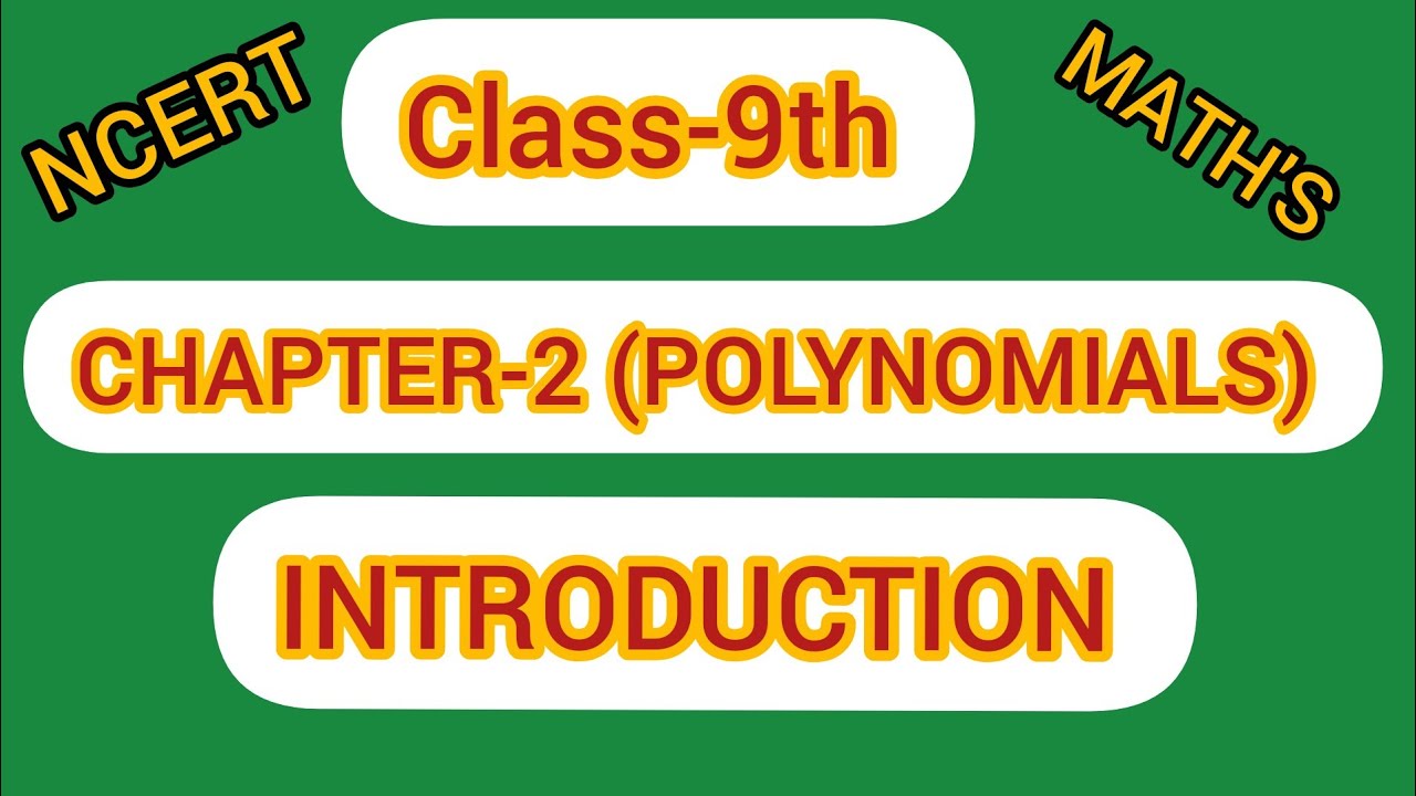 Class-9th chapter-2 (EXERCISE-2.2 INTRODUCTION) - YouTube