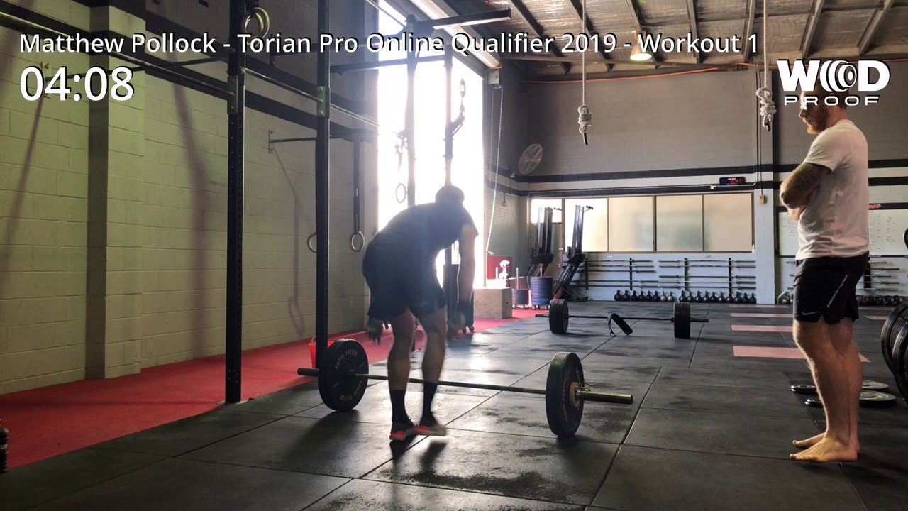 Matthew Pollock - Torian Pro Online Qualifier Workout 1 - YouTube