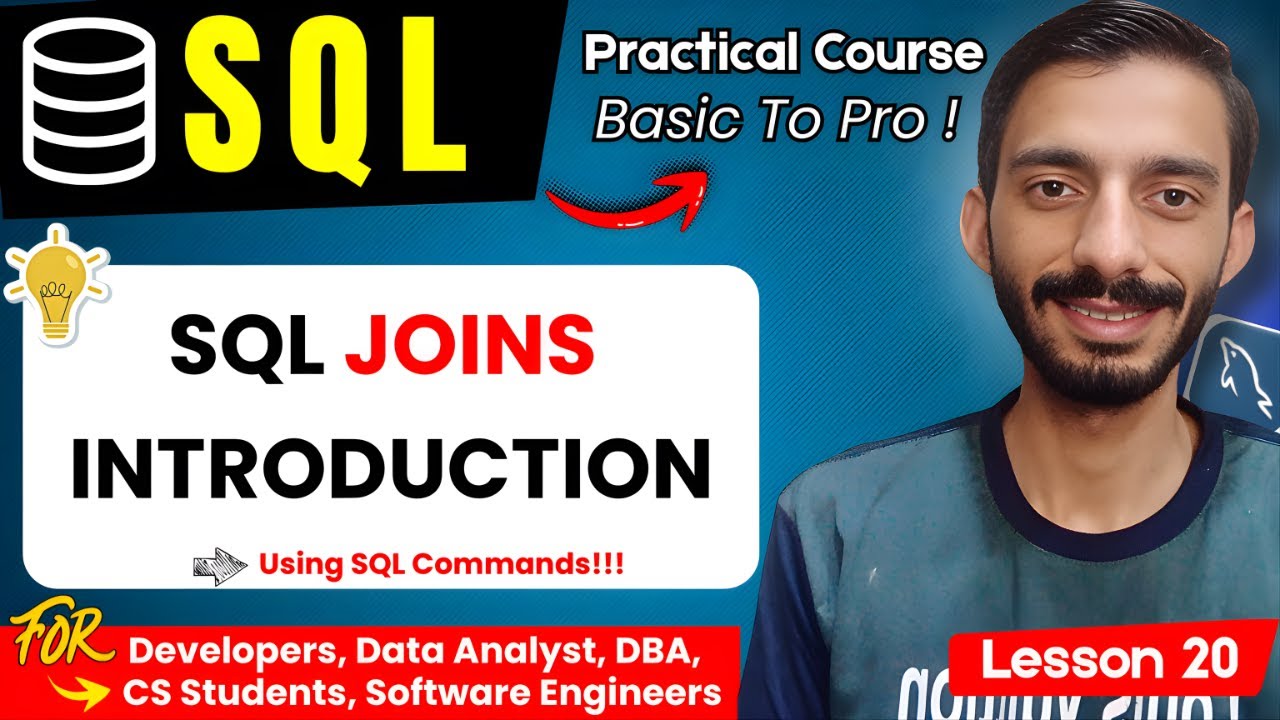 SQL JOIN Tutorial for Beginners | Understand JOINs in Minutes (Urdu ...