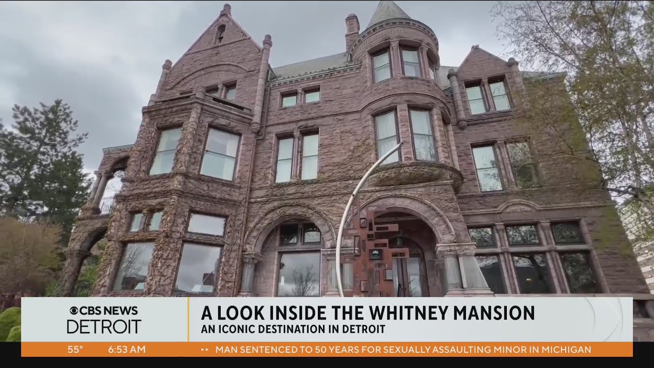 A look inside the iconic Whitney Mansion in Detroit - YouTube