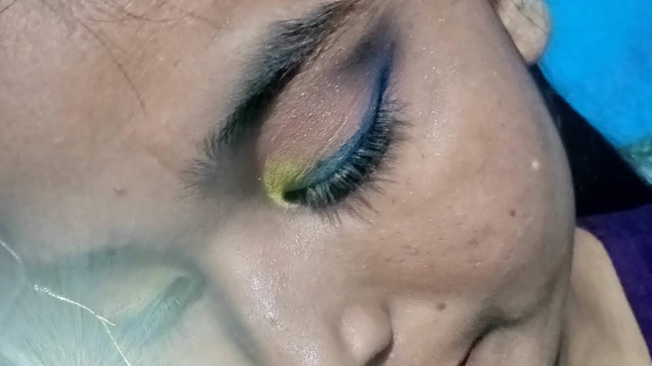 Simple Polychromatic Eye makeup by Tannu! - YouTube