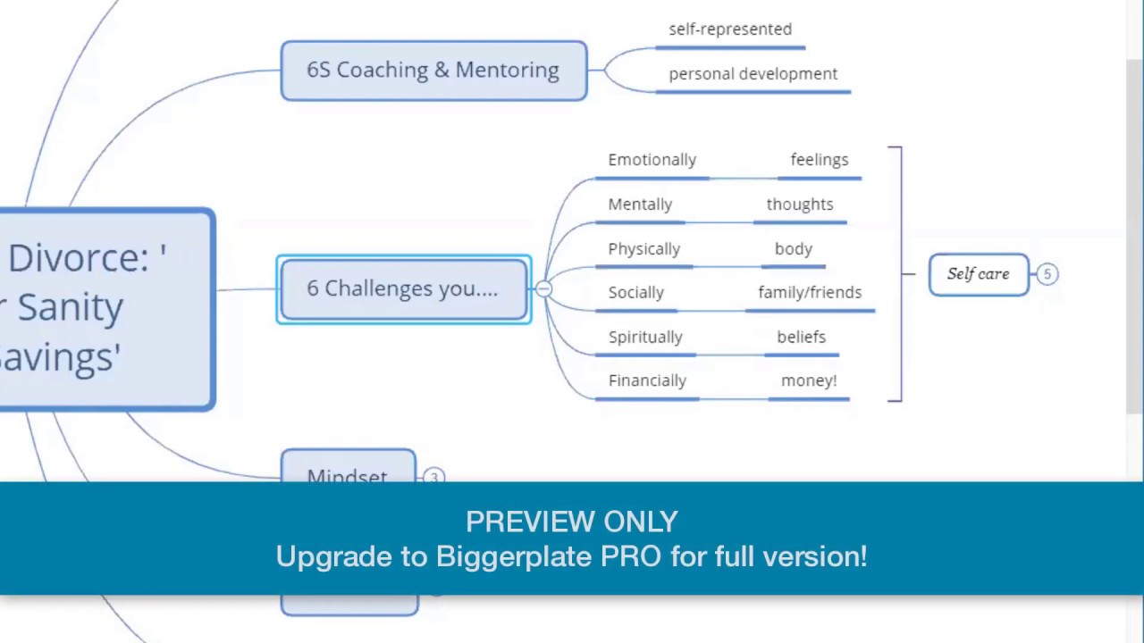 Navigating Divorce with Mind Maps (PREVIEW) - YouTube