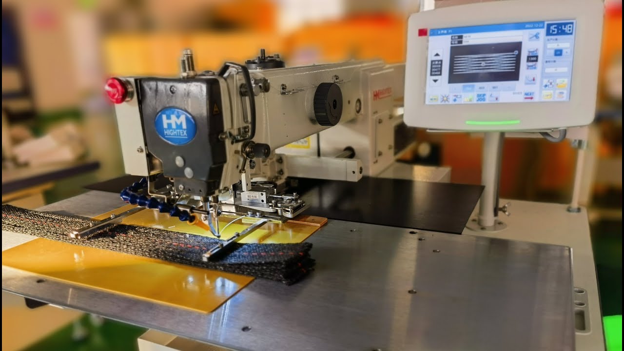 Heavy Duty Programmable Sewing Machine for Thick Webbing sold to Mexico ...