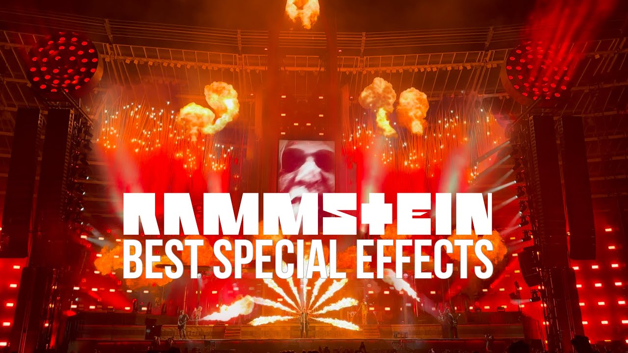 Rammstein - LIVE EPIC Fire and Pyro SHOW Effects🔥 4K 60fps Europe ...