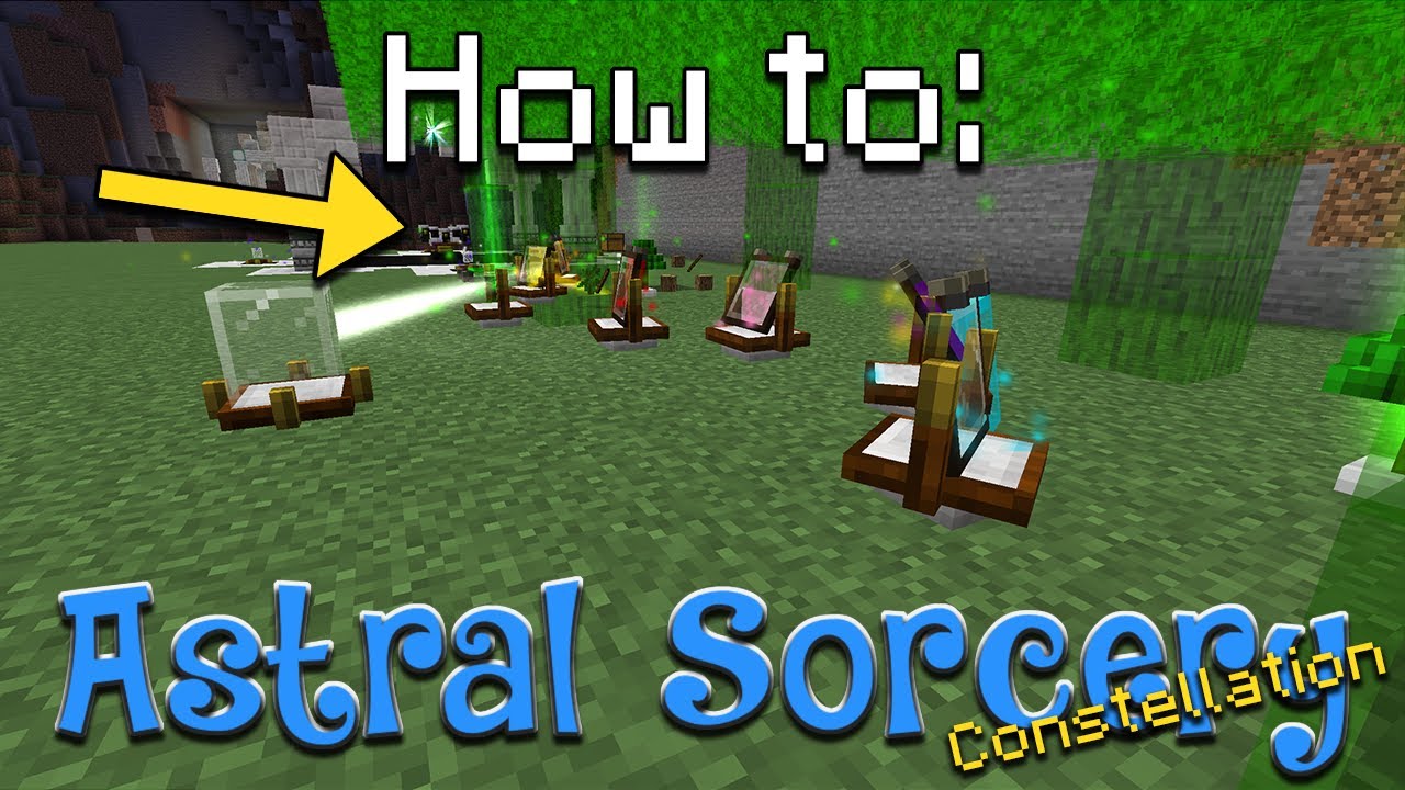 How to: Astral Sorcery | Constellation Part 1 (Minecraft 1.16.5) - YouTube