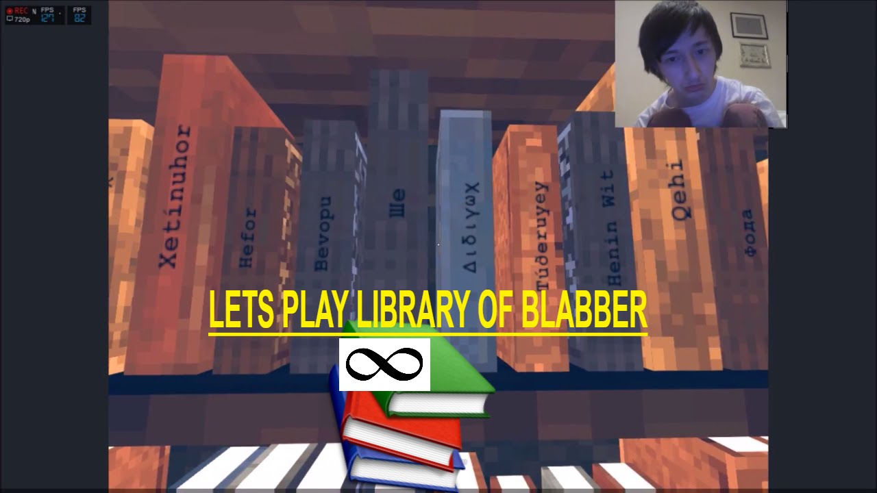 Lets urm Play:- ''Library of Blabber'' /Library of #Babel game ...