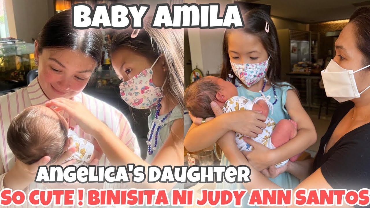 Angelica Panganiban's Baby Amila Sabine Homan so cute mestiza | Dinalaw ...
