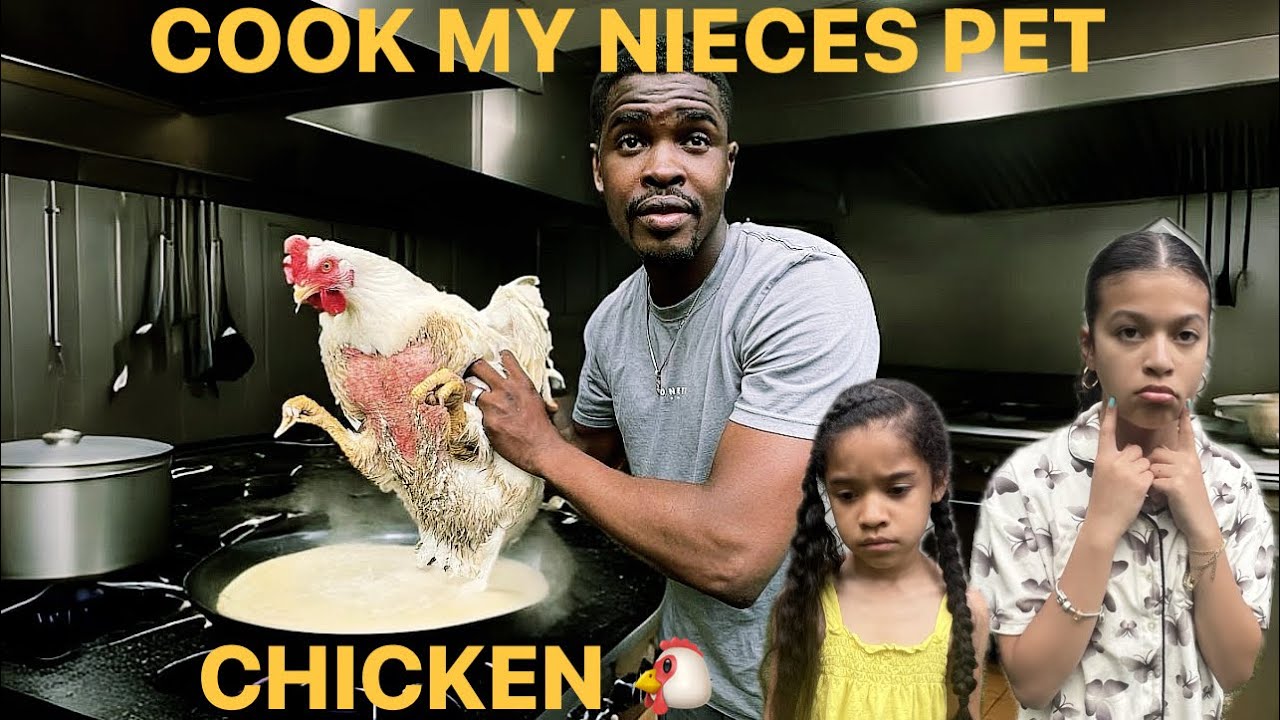 Cook my nieces pet chicken #viral #funny #comedyfilms #comedy # ...
