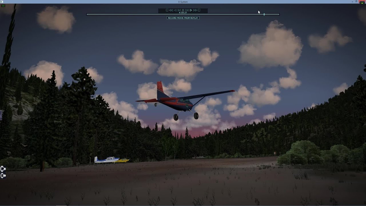 Bush Flying California – Fly-In at Silver Creek Ranch X-Plane 10 - YouTube